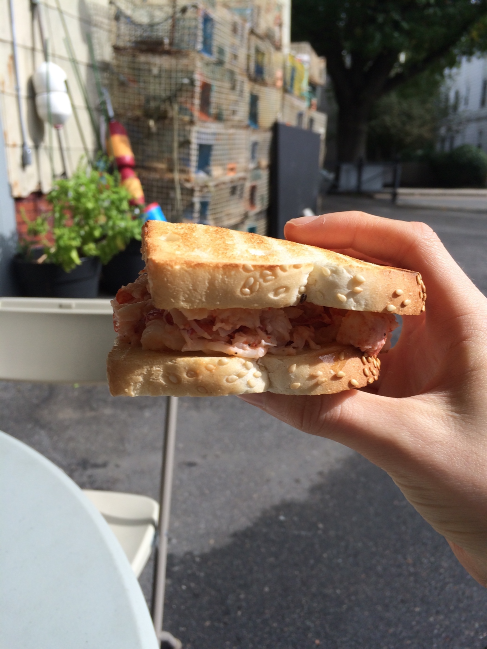 Alive and Kicking’s Lobster Sandwich: A Subtle Twist on the Classic